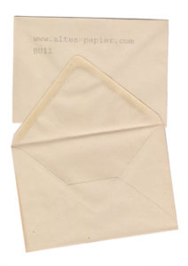 alter Briefumschlag vintage BU11 – altes-Papier.com
